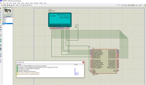 Proteus Display Showing Only Half Please Help General Discussion Arduino Forum