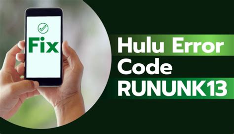How To Fix Hulu Rununk13 Error Code Techicy