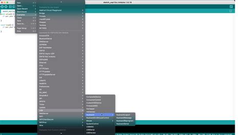 example using the otg female port for usb keyboard · issue 1