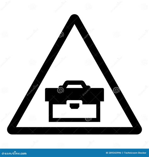 Tool Case Symbol Signvector Illustration Isolate On White Background Tool Case Symbol Signvector Illustration Isolate On White Background
