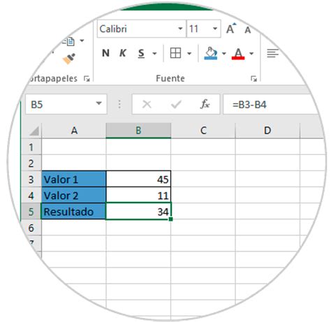 Cómo RESTAR en Excel Fórmula para hacer una RESTA Solvetic