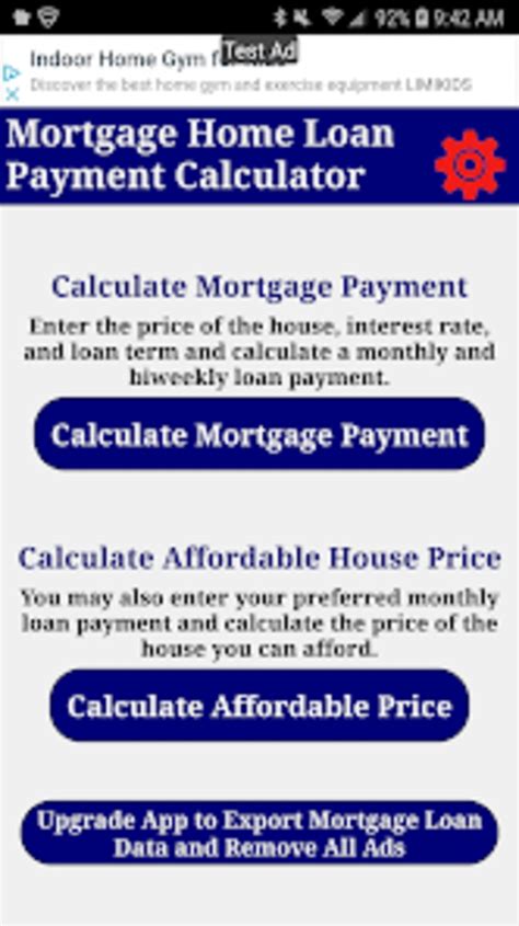 Mortgage Payment Calculator For Android Download