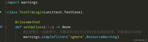解决：resourcewarning Enable Tracemalloc To Get The Object Allocation Traceback Csdn博客