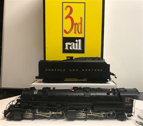 Sunset Models 3rd Rail O Scale Brass Nandw Y 6b 2 8 8 2 Locomotive And Tender 2190 2003085514