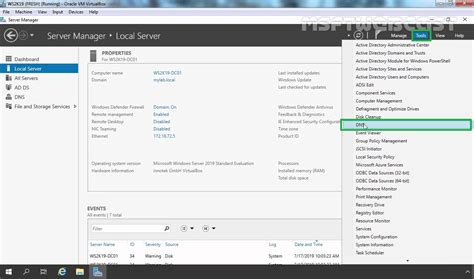 How To Configure A DNS Stub Zone In Windows Server 2019