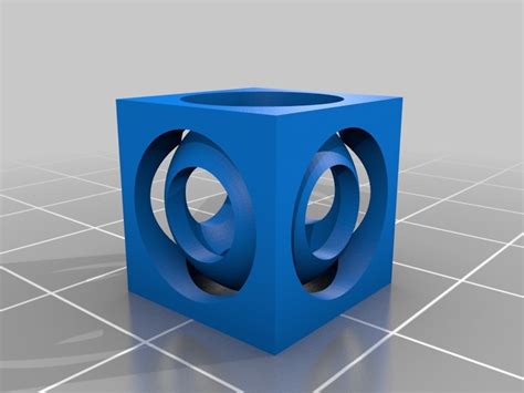 Free 3d File Sphere Inside Of Cube Toy・3d Printable Design To Download