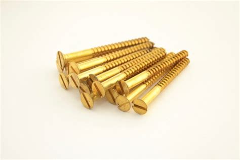 真鍮 マイナス木ネジ 皿頭 10561 5mm 和金物 小澤金物店