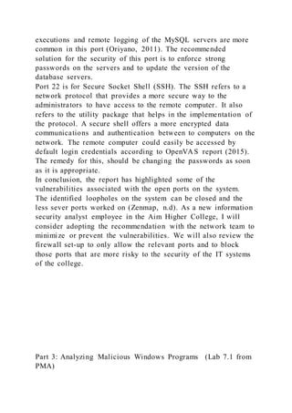 Current Security Threats And Identifying Vulnerabilities I Pdf