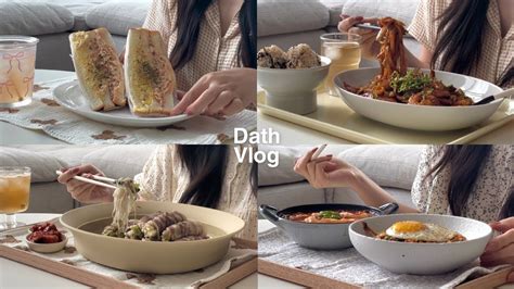 Vlog︱전자레인지로 뚝딱 만든 대패삽겹말이찜🥗 냉장고 털어서 인기가요 샌드위치 만들고 컬리 언박싱 하는 집밥 일상︱열무비빔밥