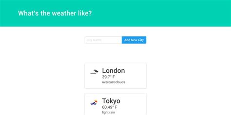 Build A Weather App With Django Dev Community