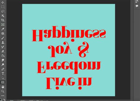 How To Rotate Text In Photoshop All Text Sentence Or Letter