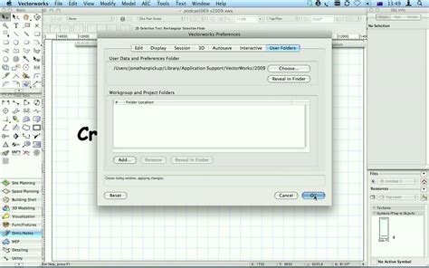 075 Vectorworks 2008 2009 Creating And Managing Your Vectorworks Libraries Youtube