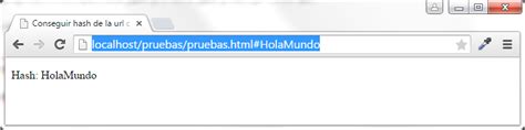 Conseguir El Hash De La Url Con Javascript Victor Robles Victor Robles