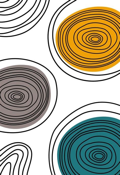 Abstract Minimalist Vector Illustration