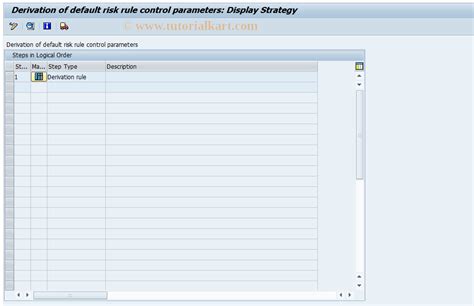 KLABL MM SAP Tcode Derivation Of DRR For Money Market