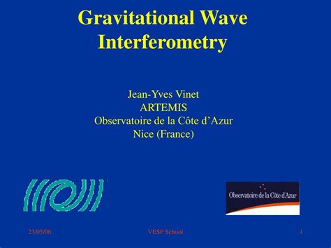 Ppt Gravitational Wave Interferometry Powerpoint Presentation Free Download Id4759619
