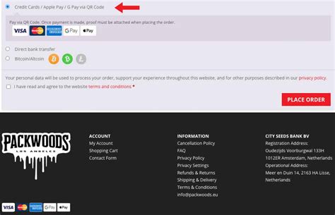 Qr Code Payment Process Packwoods Europe
