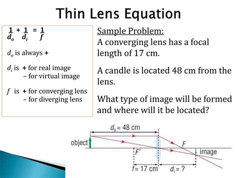 Thin Lens Power Equation At Tanner Troy Blog