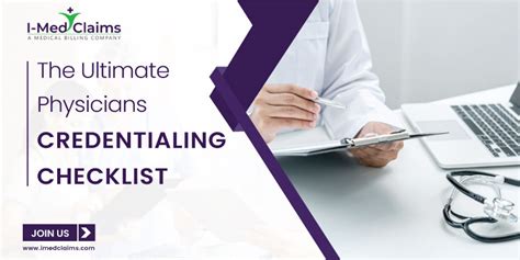 Physicians Credentialing Checklist For Providers I Med Claims