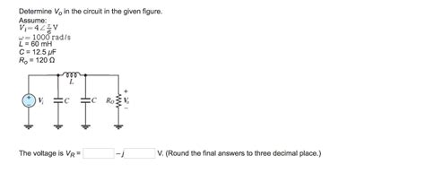 Solved Determine V In The Circuit In The Given Figure Chegg