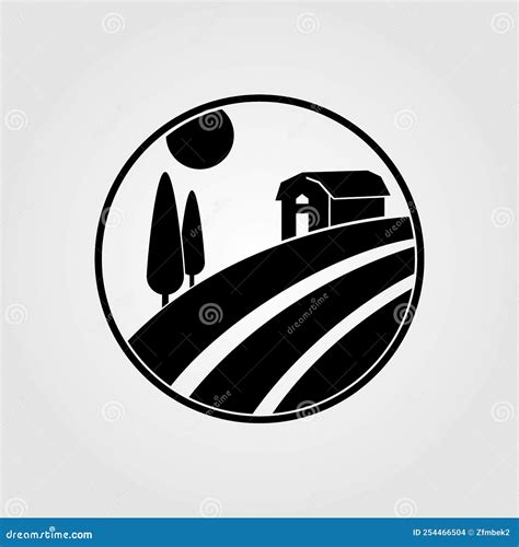 Agriculture Of Farming Logo Design Template Vector Stock Vector Illustration Of Farm Element