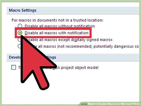 How To Enable Macros In Microsoft Word 7 Steps With Pictures