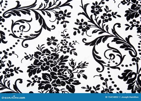 Black And White Floral Patterns