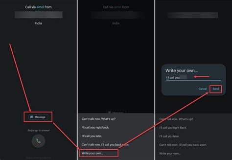 How To Setup And Change Call Reject Messages On Android