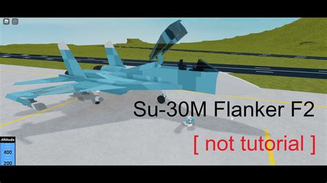 Plane Crazy Showcase Su 30m Flanker F2 [ Take Off And Landing ] Youtube