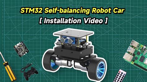Stm32 Self Balancing Robot Car Installation Videostandard Kit Youtube
