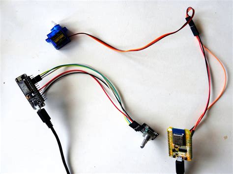 Esp8266 Wi Fi Remote Control Servo With Rotary Encoder