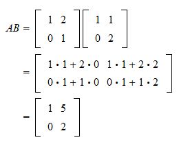 Matrix Multiplication And Linear Combinations