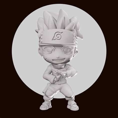 👾 Naruto Chibbi・ Stl File For 3d Printing・cults