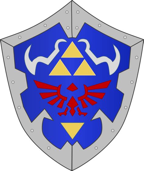 Hylian Shield Template
