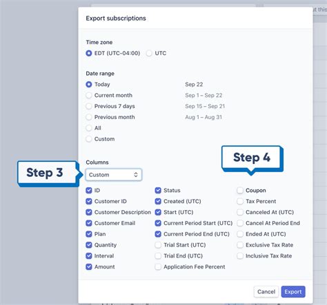 Export Stripe Subscription Data Memberstack 20
