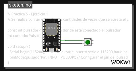 P5ej1 Hola Mundo Wokwi Esp32 Stm32 Arduino Simulator