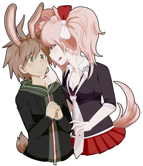 Naegi Makoto And Ikusaba Mukuro Danganronpa And More Danbooru