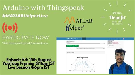Webinar Promo Arduino With Thingspeak Matlabhelper Youtube
