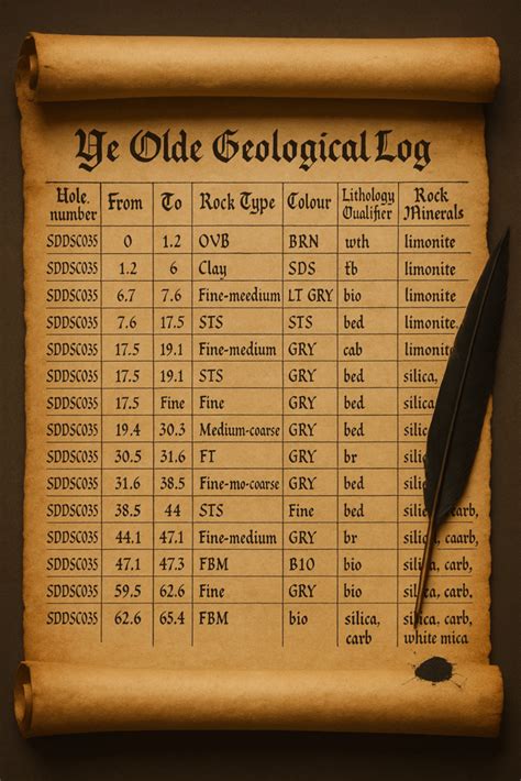 Rethinking Geological Logging Through A Machine Learning Lens Datarock