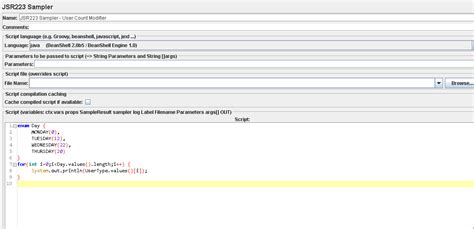 Enum In Jmeter Scripting Stack Overflow