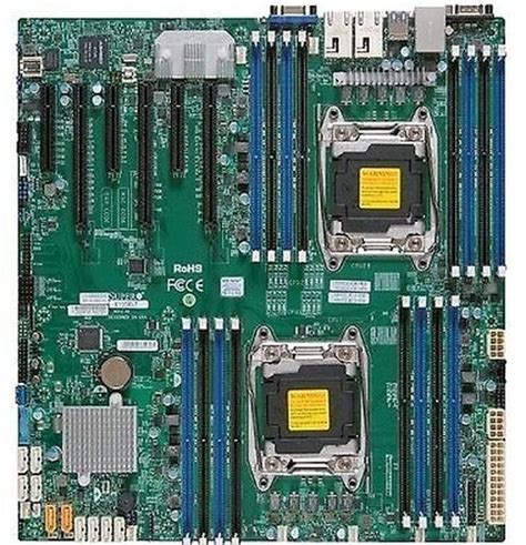 Supermicro X10dri Motherboard Intel C612 Socket R Ddr4 Ecc Eatx Servers £570 40 Picclick Uk