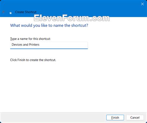 Create Devices And Printers Shortcut In Windows 11 Windows 11 Forum