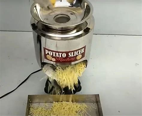 Potato Chips Cutting Machine Capacity 250kghr At ₹ 24000 In Rajkot