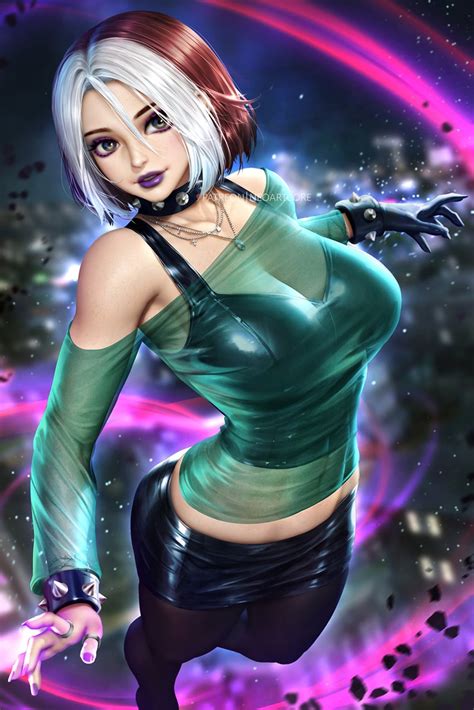 Rogue Marvel And More Drawn By Neoartcore Danbooru