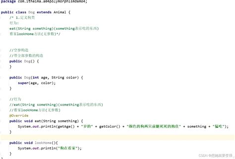 面向对象进阶——多态 Csdn博客