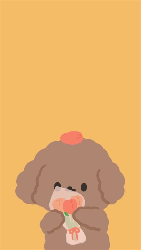 [ 배경화면 ] 몽몽이 심플 배경들 Wallpaper Kawaii Latar Belakang Wallpaper Lucu