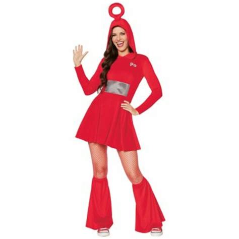 Adults Teletubbies Po Costume Red 1 Each Delivery Or Pickup Near