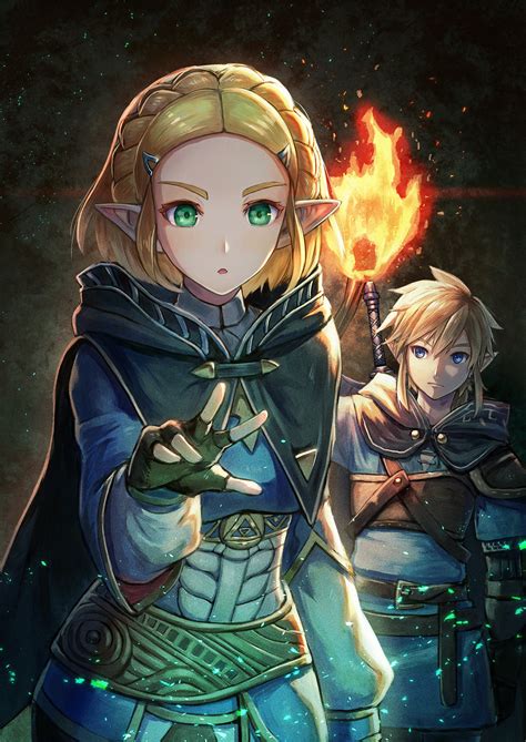 Link And Zelda Fan Art So Long Buddy Meetcha In A New Kingdom 🥹