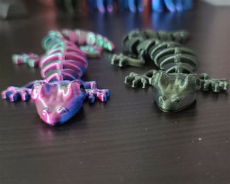 3d Printable Articulated Lizard V2 • Made With Neptune 3 Plus・cults