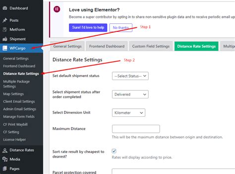 How To Install Activate And Setup Distance Rate Wpcargo Track And Trace System